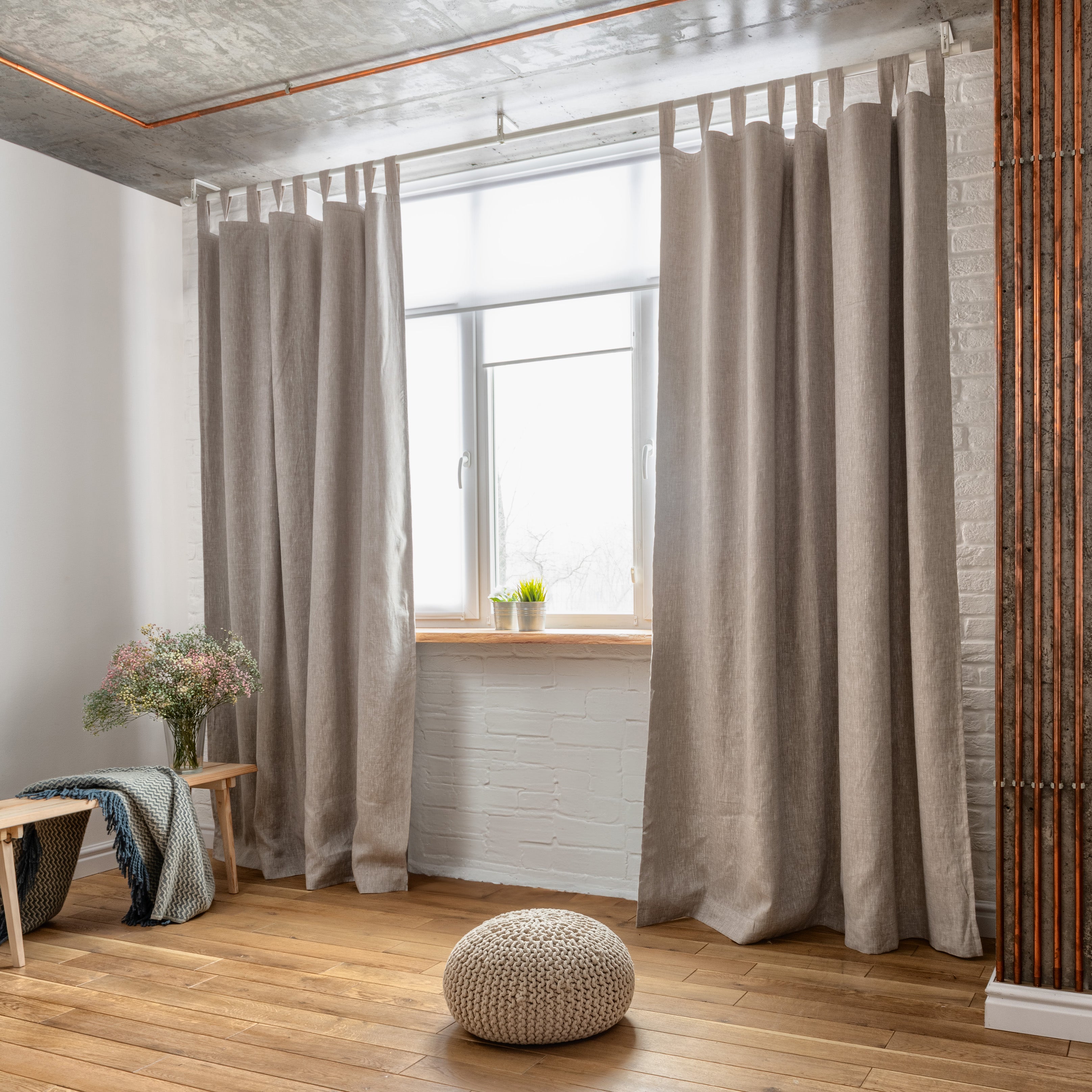Heat blocking curtains store