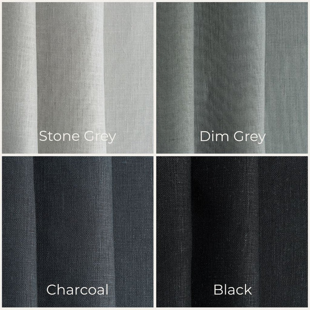 Tailored Split Corner Linen Bed Valance – Custom Sizes