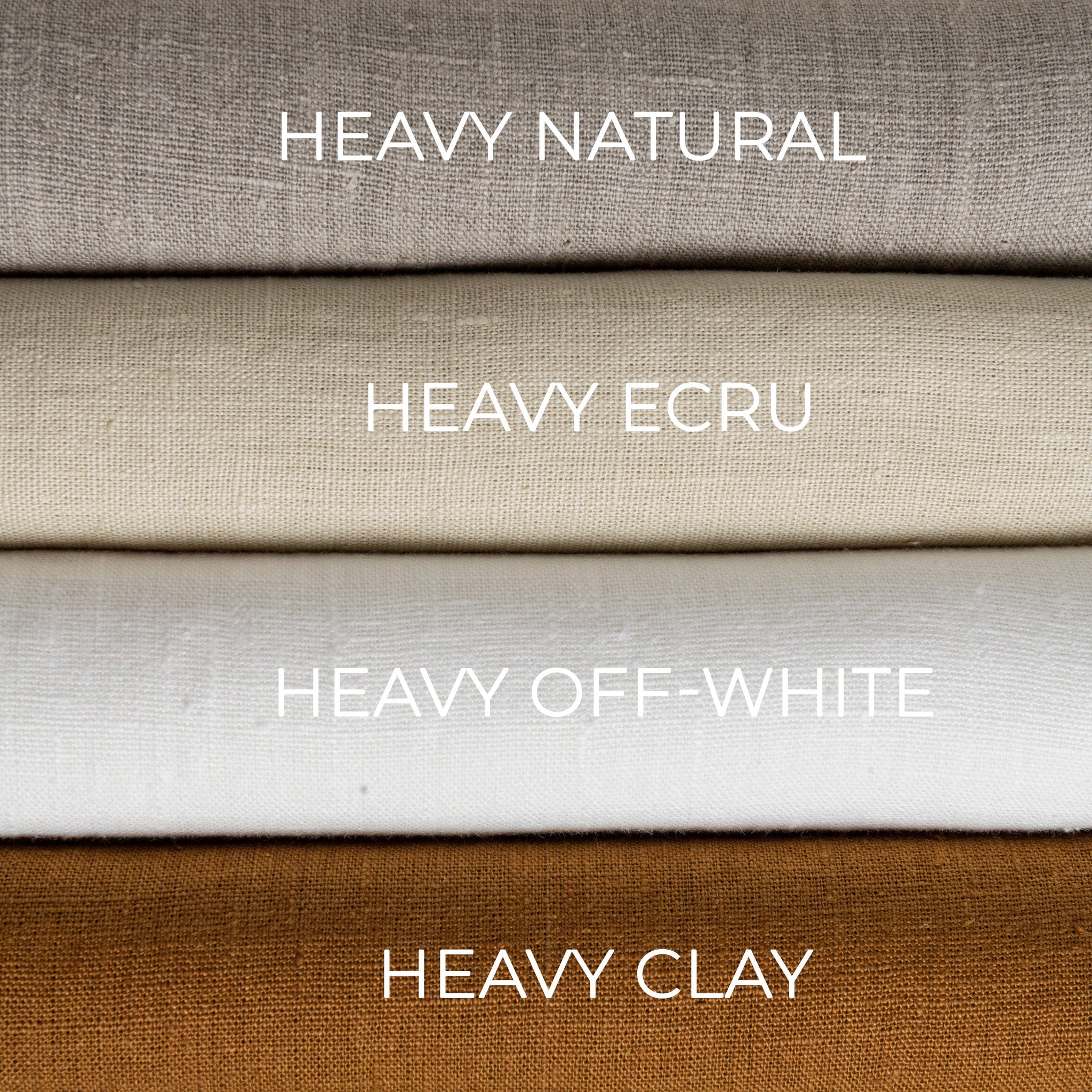Linen Curtain with White Cotton Lining and Tab Top Privacy Linen Drapery with Custom Width