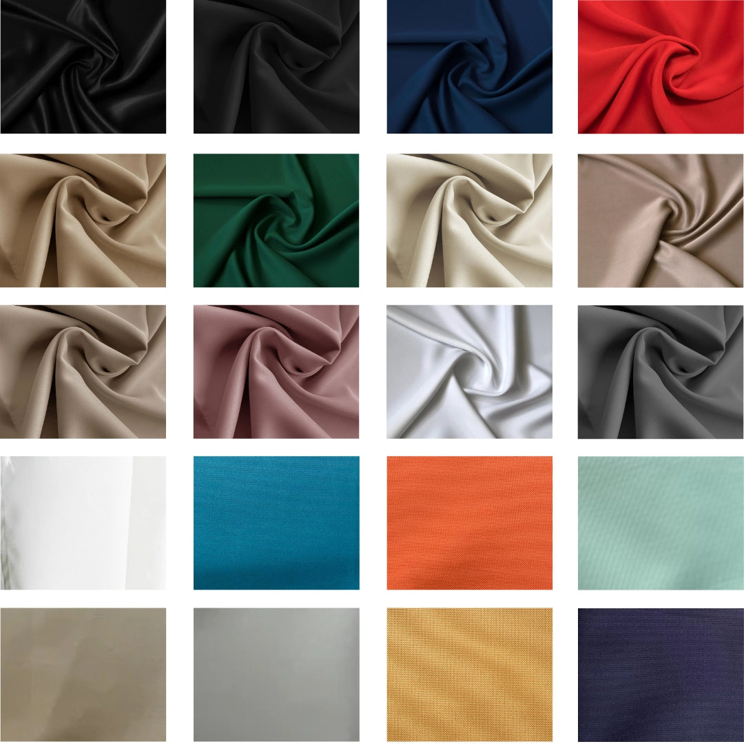 Set of Outdoor Fabric Samples – 20 Colours