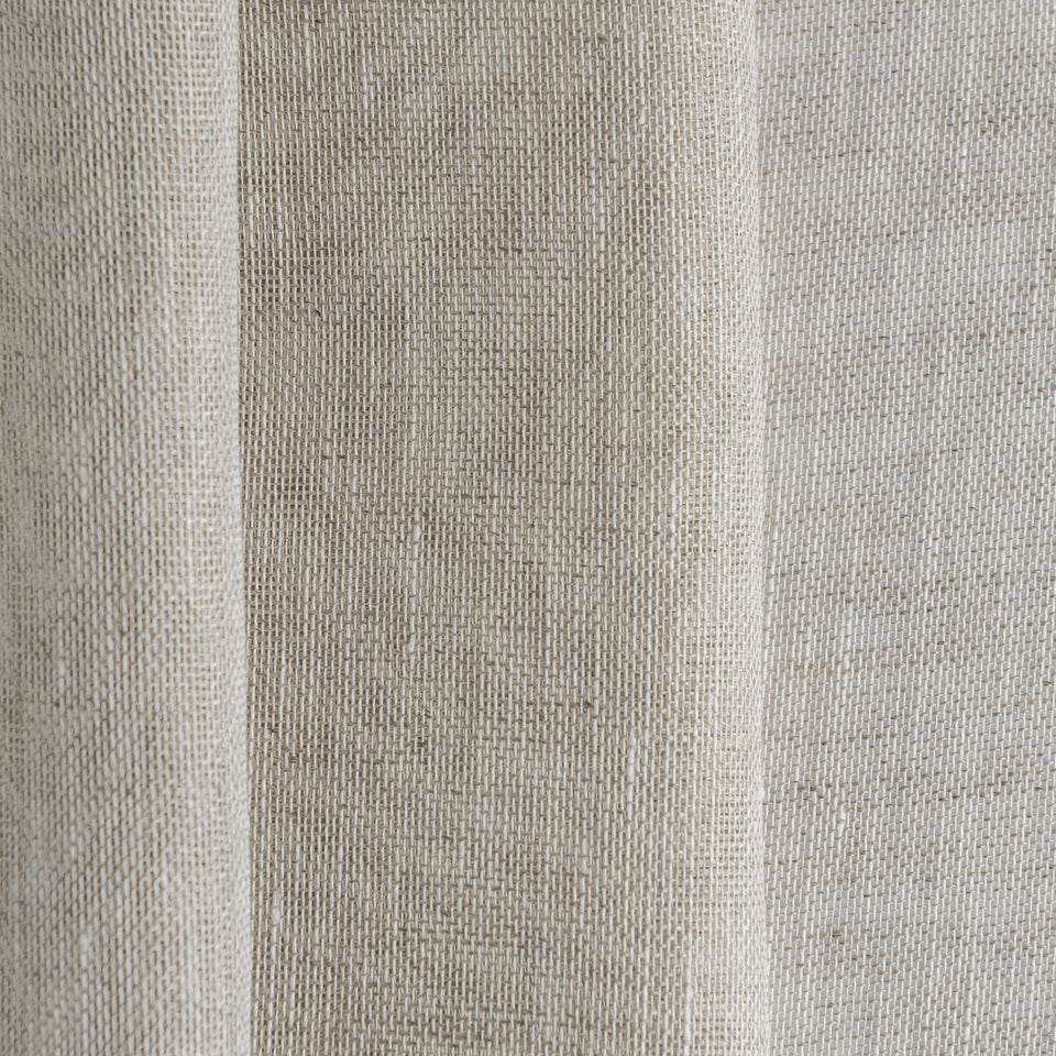 Voile Linen Bay Window Curtains with Back Tabs - Custom Sizes: 90"x90 ...